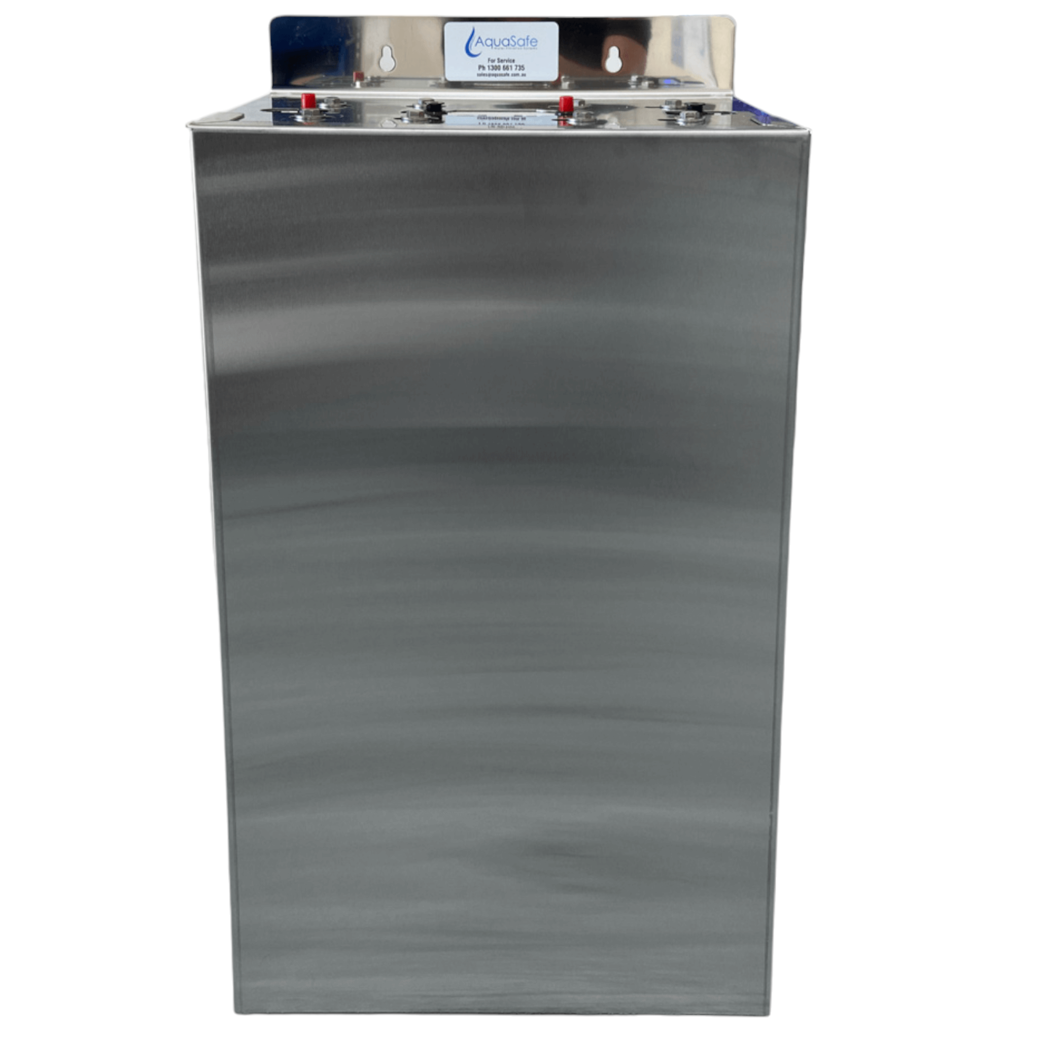 AquaSafe Twin 20" Filtration System with Stainless Steel Stand and Cov