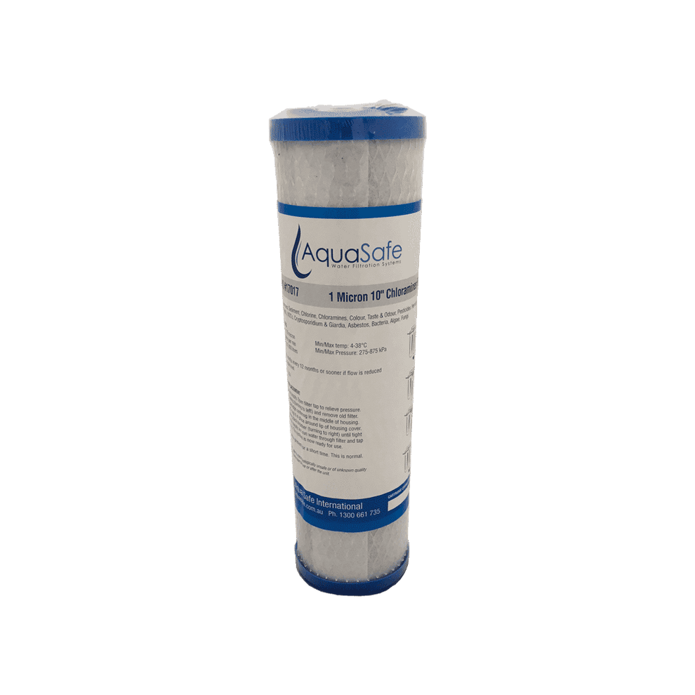 1 micron chloramines removal filter